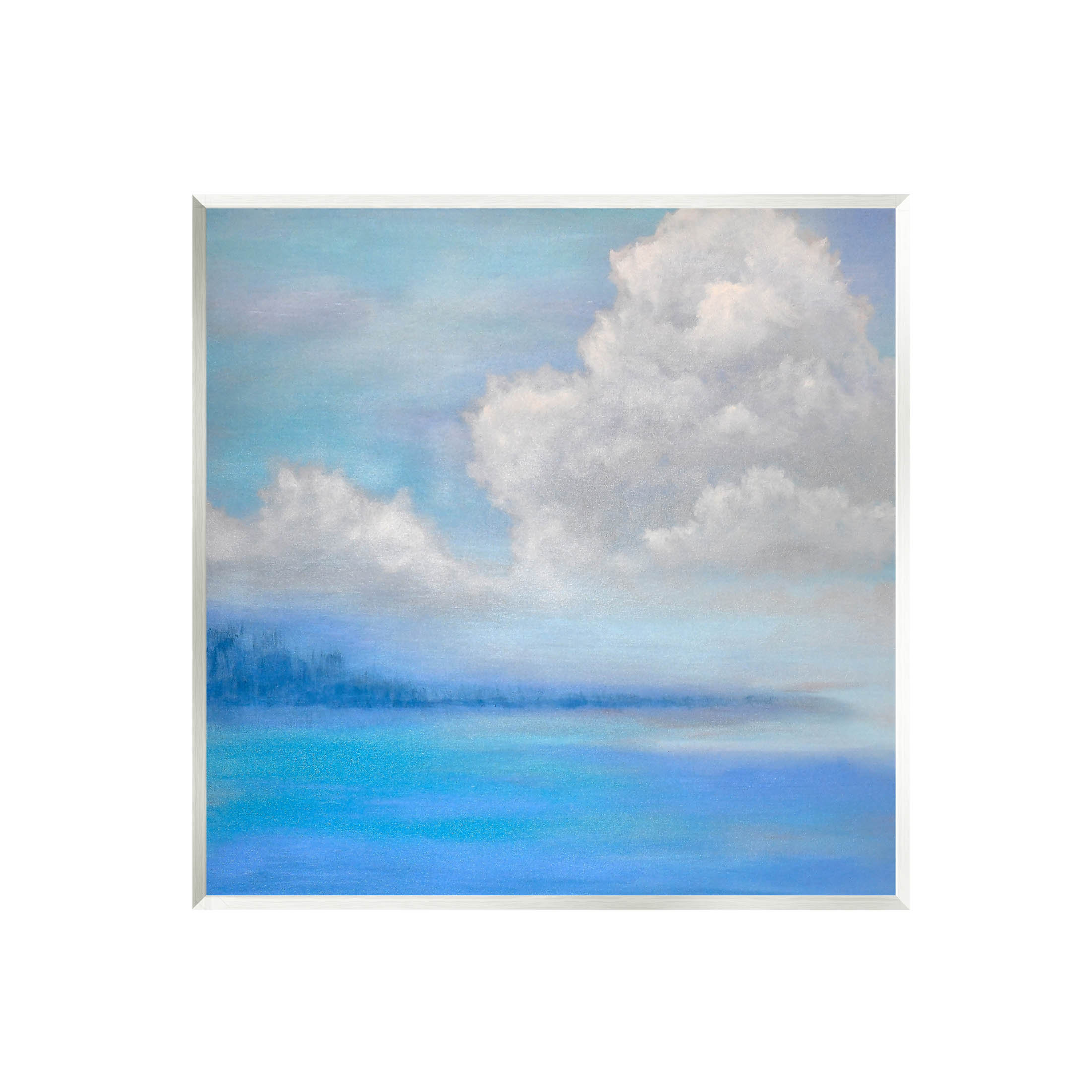 Stupell Industries Vivid Blue Ocean Clouds Wall Plaque Art By Catherine Andersen | Wayfair